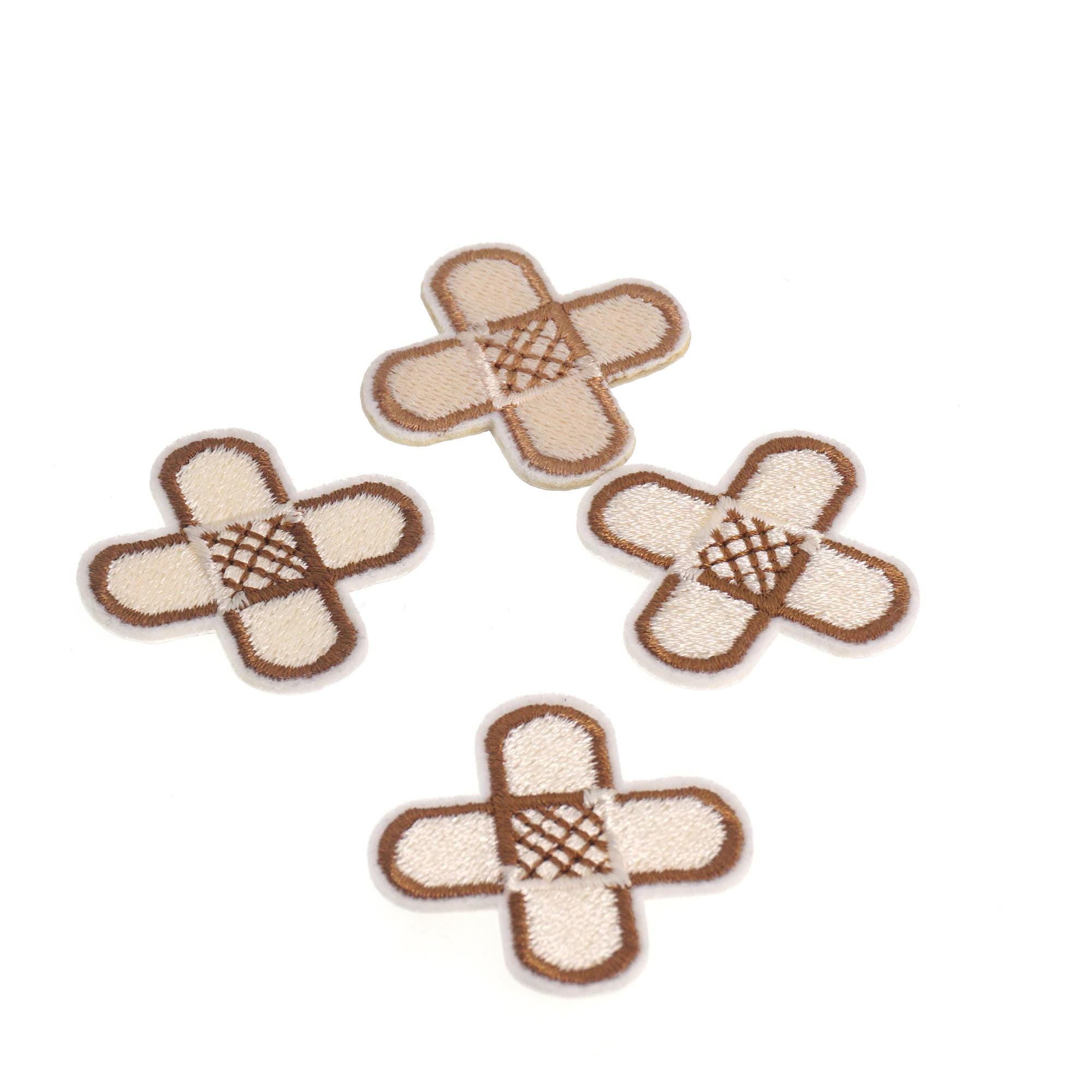 Band-aid Embroidered Self Adhesive/iron on Patch, Plaster Applique - Etsy
