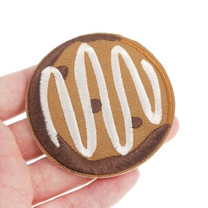 Cute Food Embroidered Self Adhesive Patch, Dessert Applique, Afternoon ...