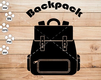 School Backpack Svg/backpack Clipart/backpack Svg/backpack - Etsy