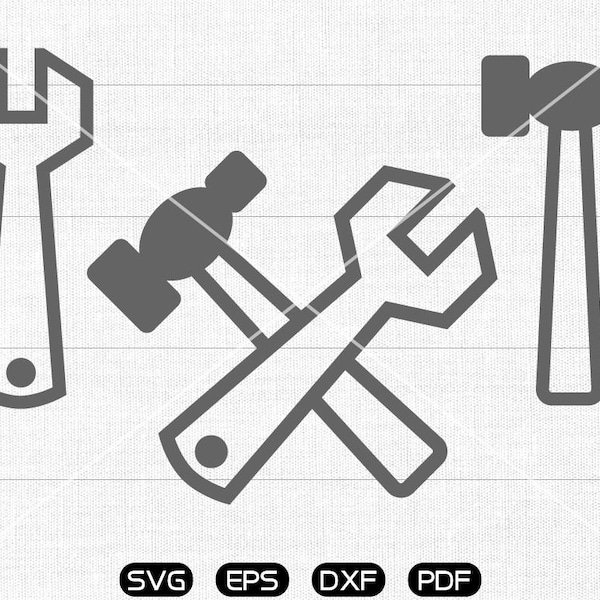 Spanner Svg - Etsy