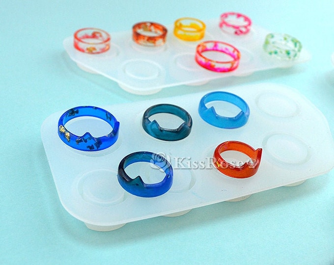 New Ring Silicone Mold-ring Silicon Mold for Resin Jewelry Making-epoxy ...