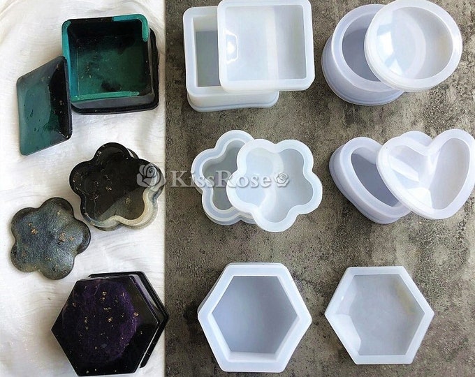Multi-layer Rotating Storage Box Silicone Mold-three Styles - Etsy