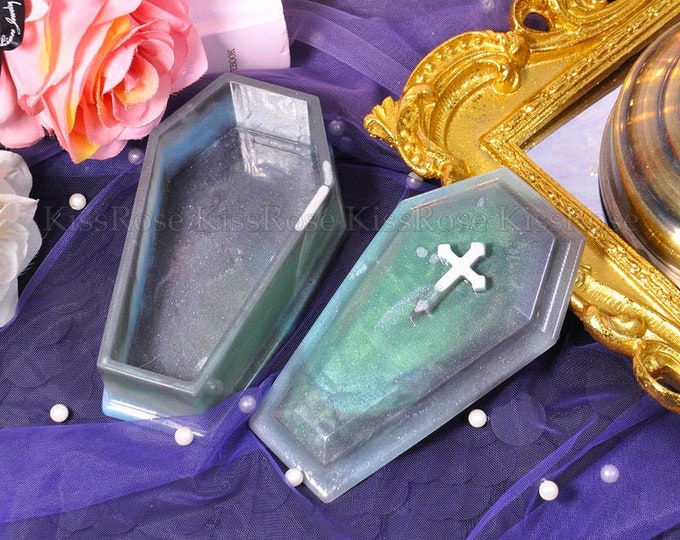 New Thicken Coffin Resin Mold-silicone Coffin Mold-dark - Etsy