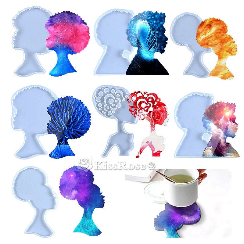 Afro Hair Silicone Molds - Etsy