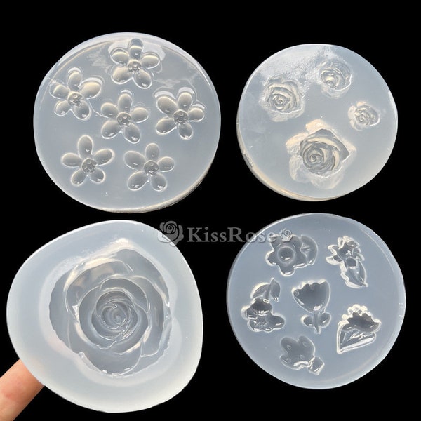 Rose Resin Mold - Etsy