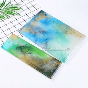 Rectangle Silicone Tray Mold-fruit Tray Resin Molds-resin Coaster Mold ...