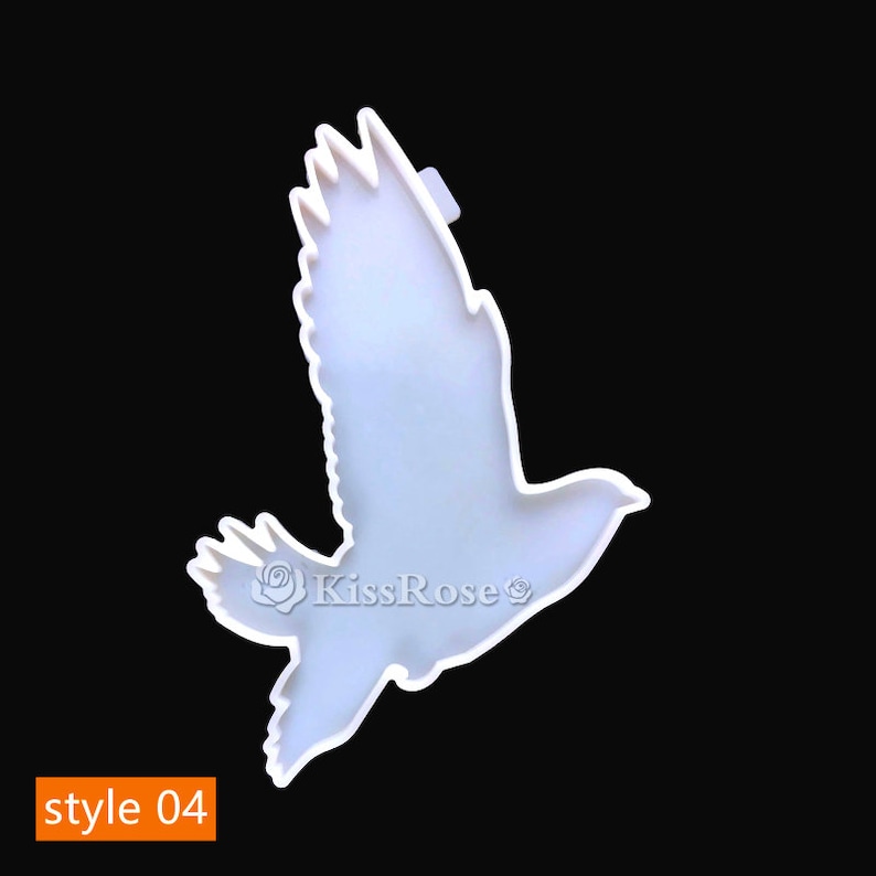 Flying Birds Silicone Coaster Mold-creative Birds Table Mat Resin Molds ...