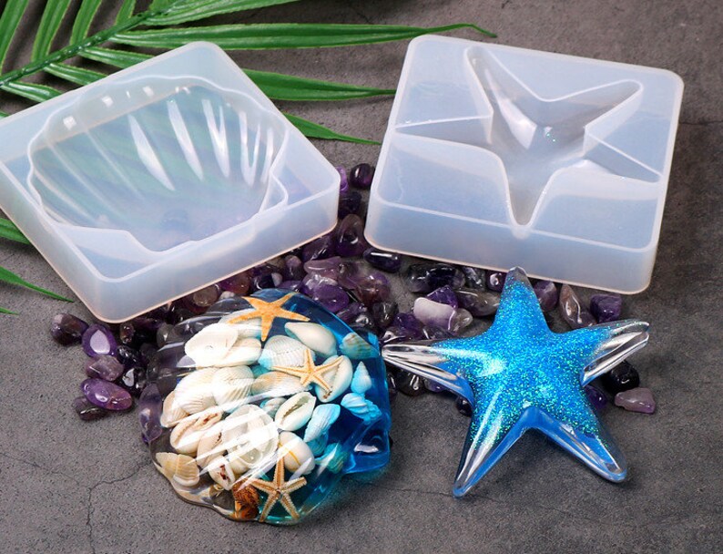 Large Size Starfish Shell Silicon Mold Silicone Mold home - Etsy