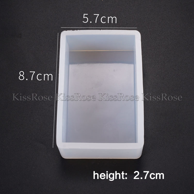Rectangle Silicone Mold Cuboid Resin Molds Rectangle Gypsum Mold Brick ...