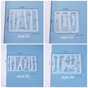 Fashion Silicone Hairpin Mold-diy Hairclip Resin Molds-girls Hairpin ...