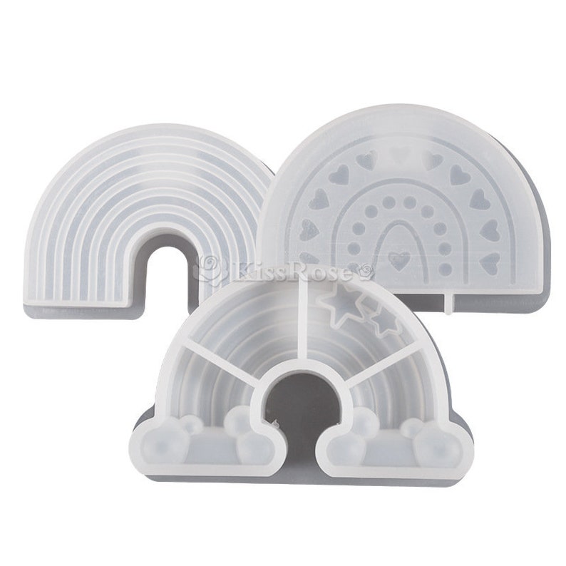 Rainbow Candle Holder Mold-silicone Mold for Candle Holder Making-arch ...