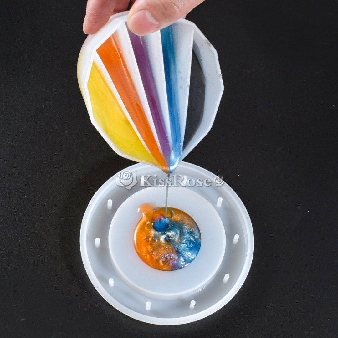 5 Colors Mixing Cup-multicolor Dispensing Cup-epoxy Resin Color Mixing ...