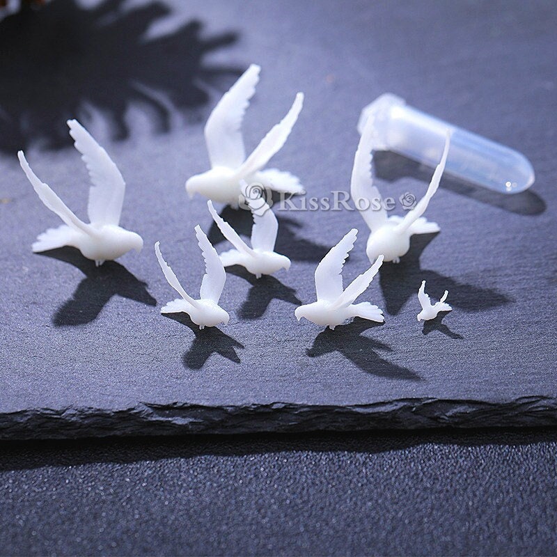 3D Pigeon Model Filler-mini Pigeon Model for Silicone - Etsy