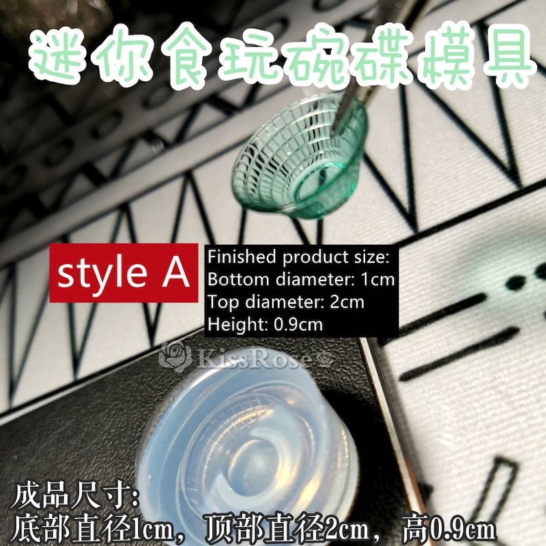 Pocket Vase Silicone Mold-mini Plate Resin Mold-mini Tableware - Etsy