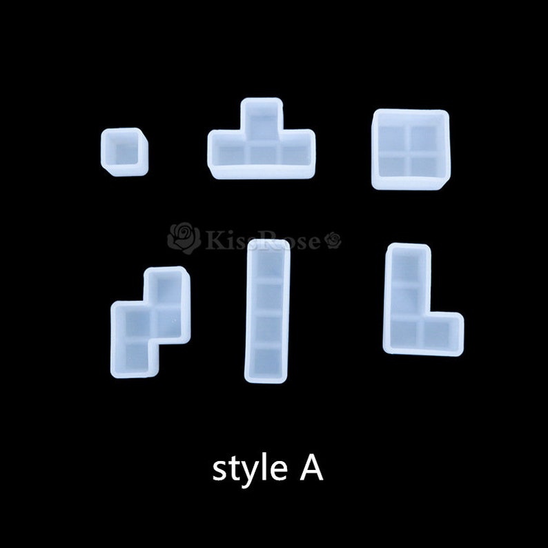 Creative Tetris Silicone Mold for Resin Craft-epoxy Resin - Etsy