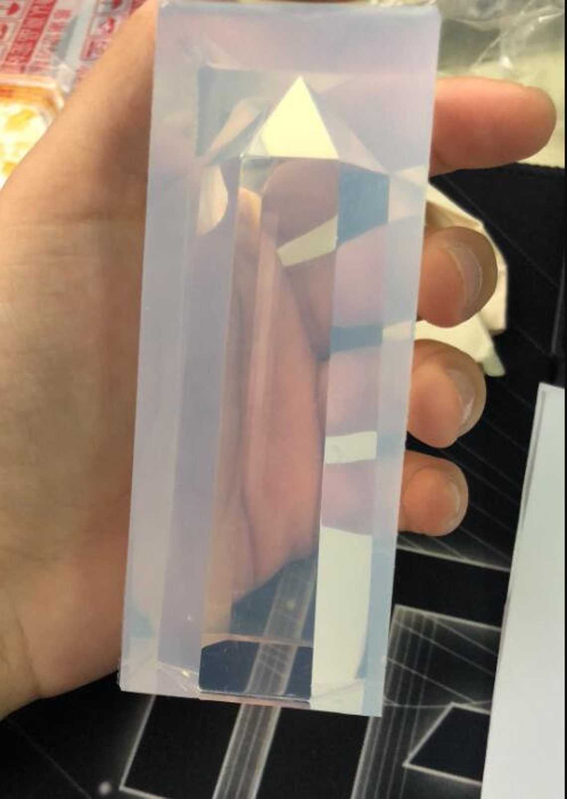 Large Size Hexagonal Crystal Silicone Mold/ Bathroom - Etsy