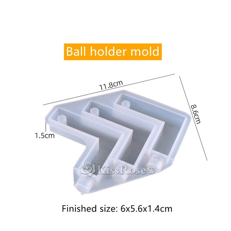 Silicone Sphere Mold-5 Sizes Sphere Resin Molds-round Ball Mold-ball ...