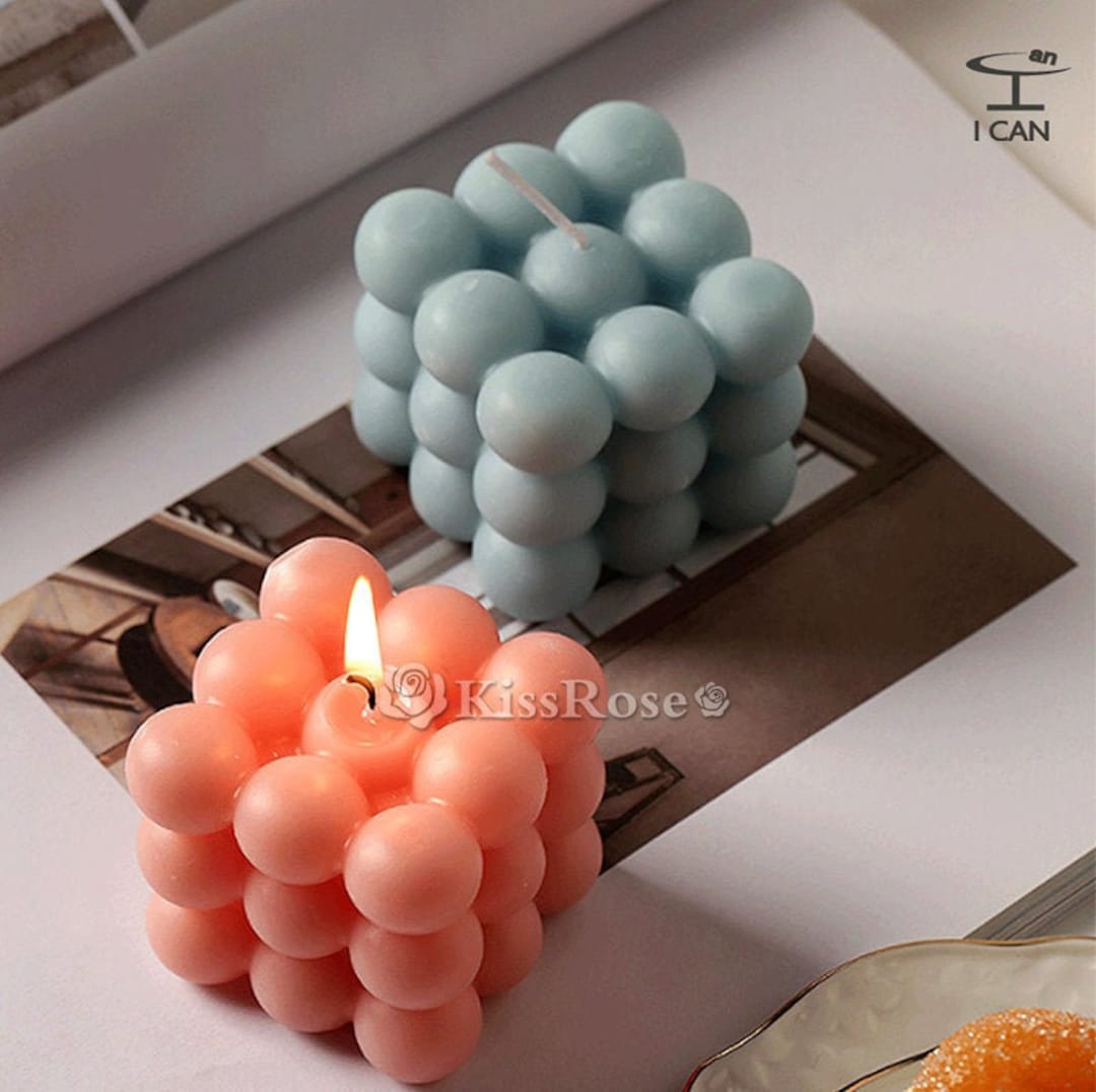 Rubik's Cube Candle Silicone Mold-silicone Candle - Etsy