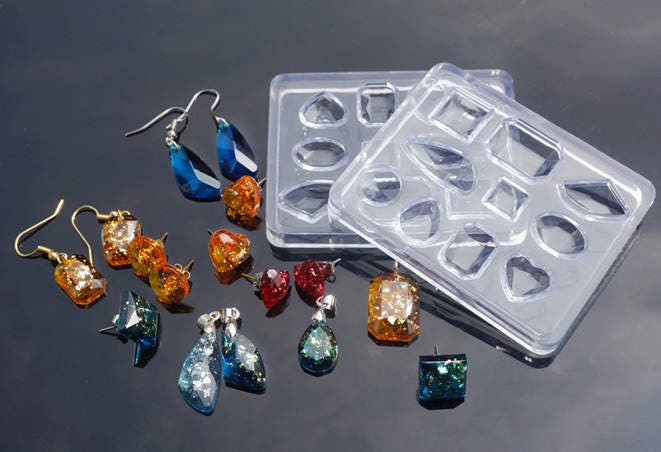 Silicon Resin Mold Pendant Resin Silicone Mould Epoxy | Etsy