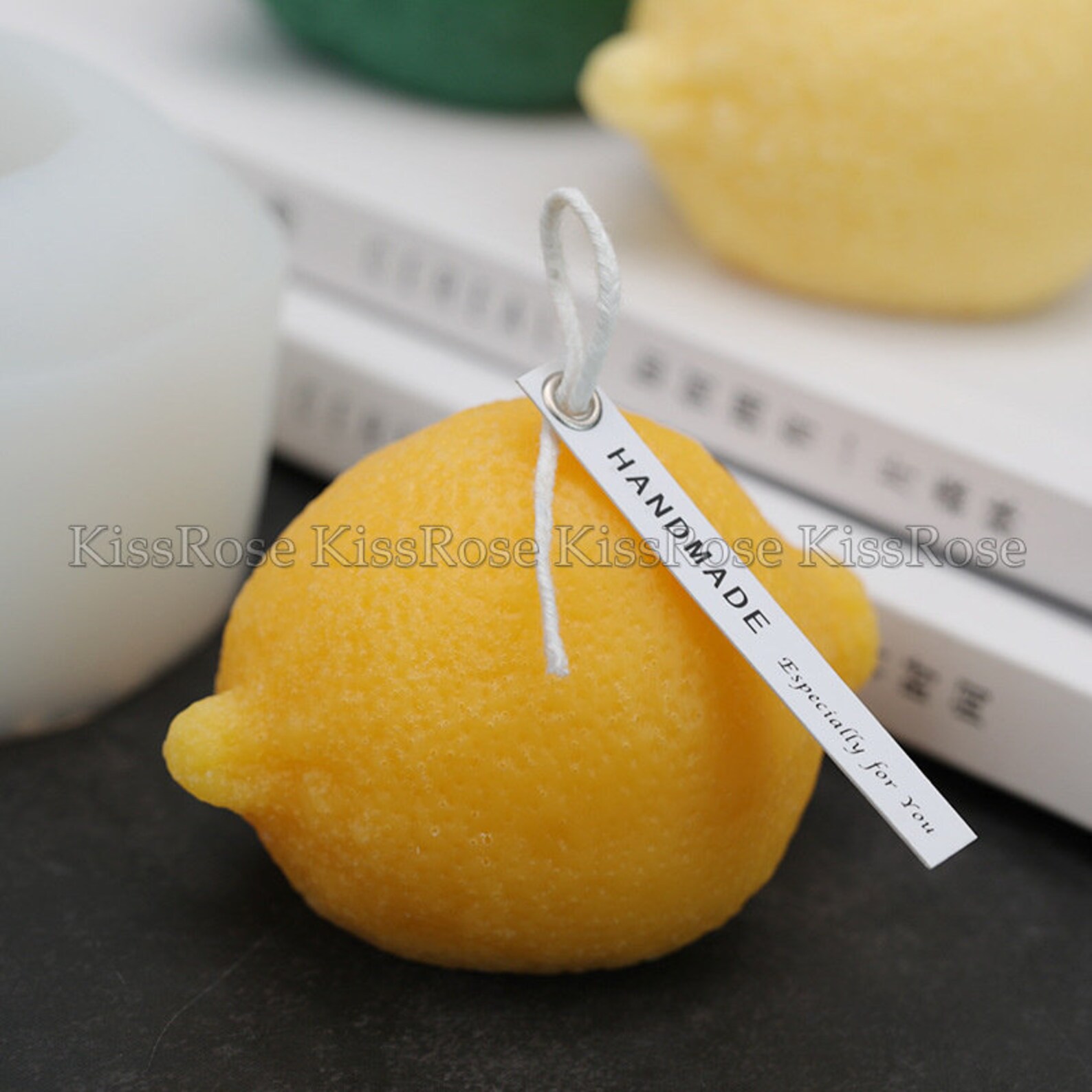 Kawaii Lemon Candle Mold Fruit Candle Silicone Molds for - Etsy