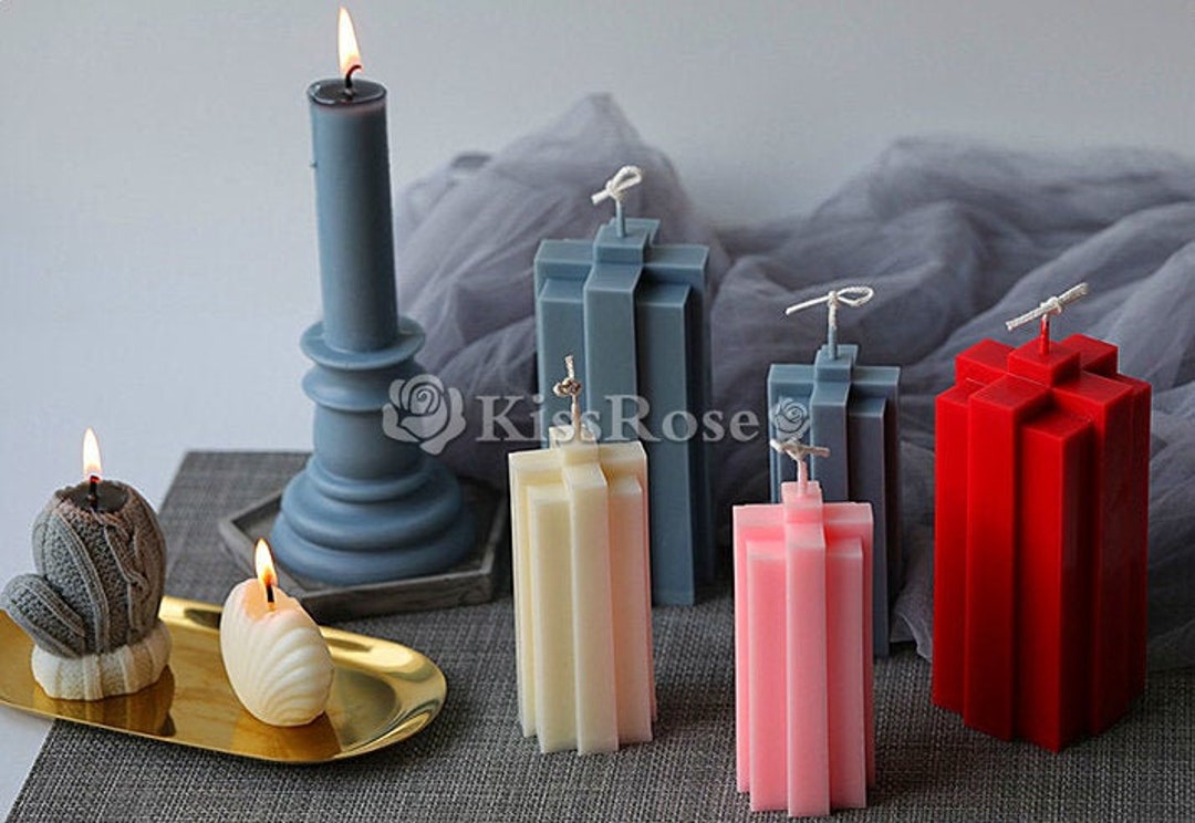 Geometric Candle Mold-acrylic Candle Mold-long Strip Candle Mould-home ...