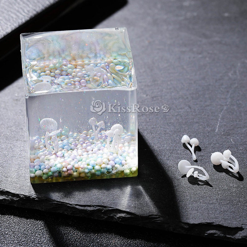 3D Mushroom Model Filler-mini Model for Silicone Mold-filling Materials ...