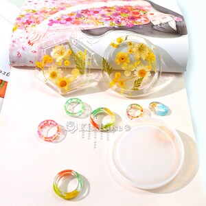 Hexagon Silicone Tray Mold-round Plate Resin Molds-silicone - Etsy