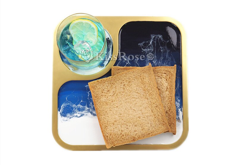 Dinner Plate Resin Mold-dinner Tray Silicone Mold-dinner Plate Mold ...