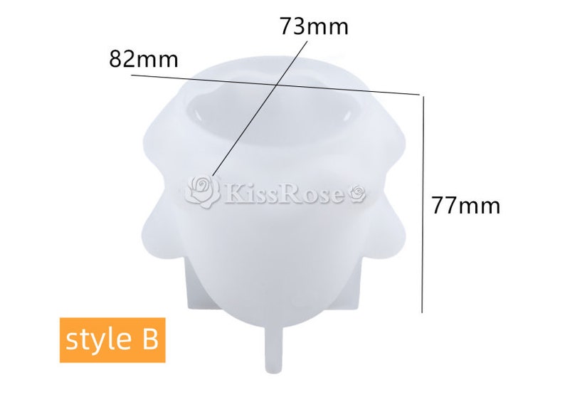 3D Ghost Resin Mold-silicone Specter Mold-cute Ghost Candle Mold-ghost ...