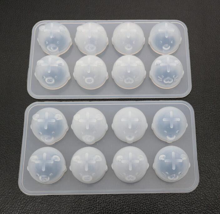 3D Chick Resin Silicone Mold Pendant Mold/cute Bear Key Pendant Mold ...