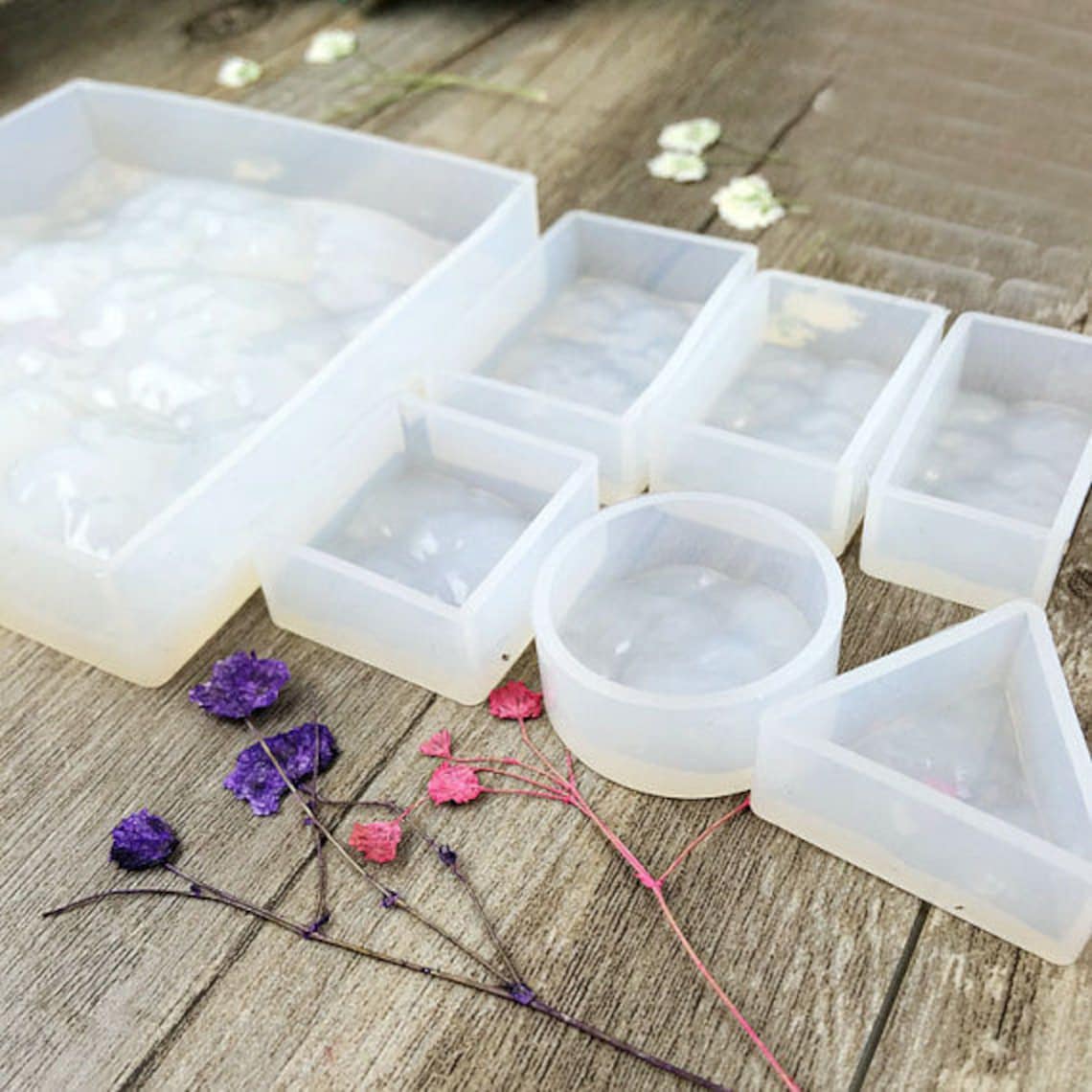 Water Ripple Gem Silicone Mold Silicone Molds Craft - Etsy