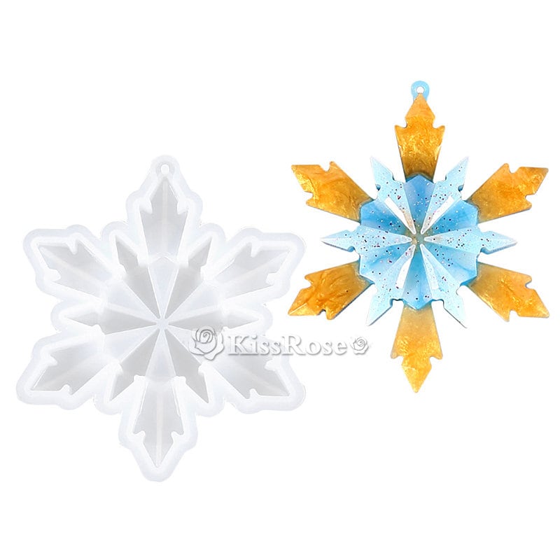Creative Big Snowflake Silicone Mold-snowflake Resin - Etsy
