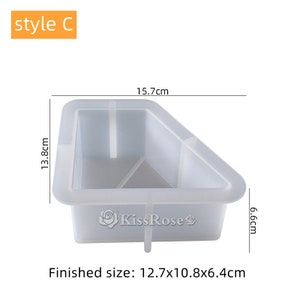 Large Geometry Resin Mold-sector/trapezoid/square Solid Silicone Mold ...