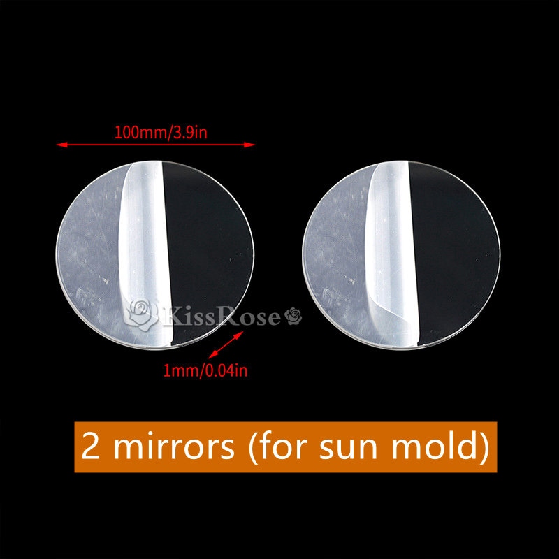 Sun mirror silicone mold-moon resin mold-wall decoration | Etsy