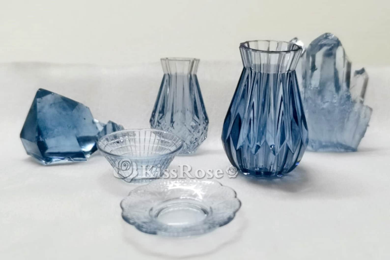 Pocket Vase Silicone Mold-mini Plate Resin Mold-mini Tableware - Etsy