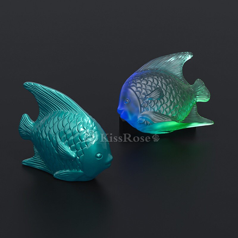 3D Marine Fish Resin Mold-silicone Fish Mold-fish Candle Mold-fish Lamp ...