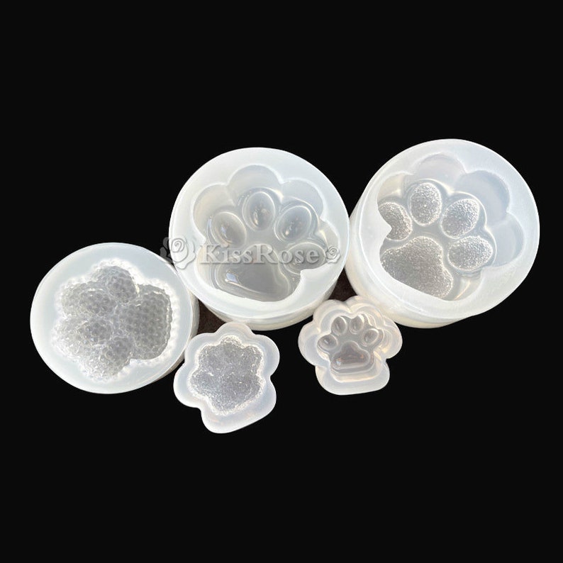 Diamond Surface Cat Paw Mold-shiny Glossy Cat Paw Mold-epoxy - Etsy