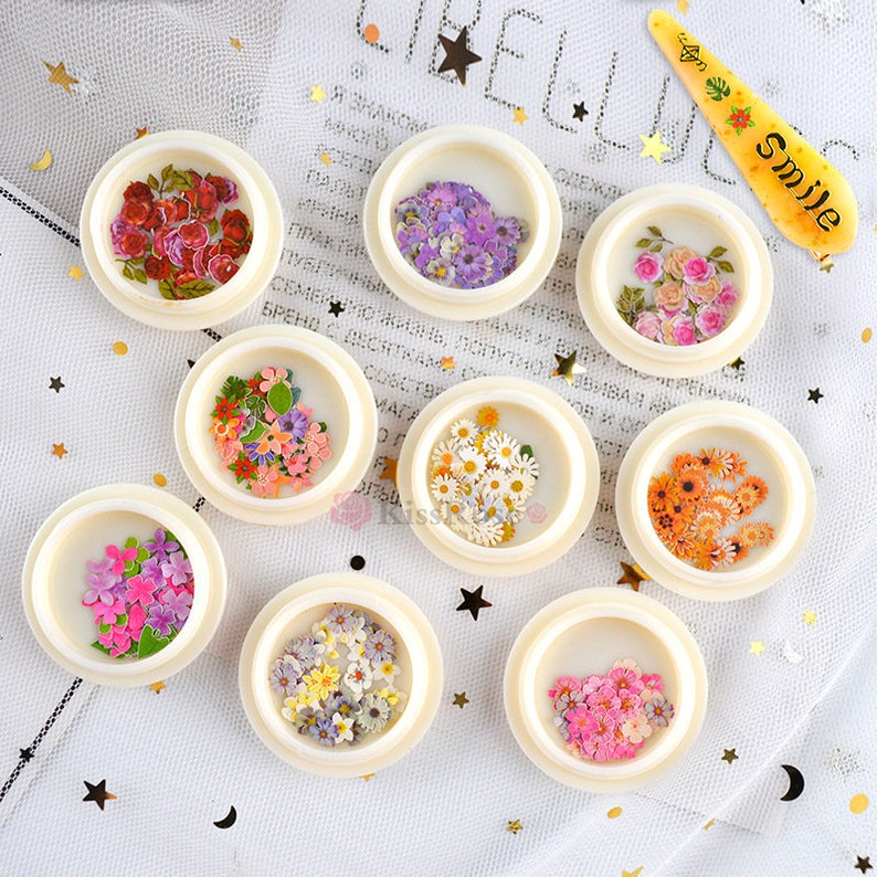 Mixed Beautiful Wood Pulp Flowers for Resin Craft-flowers as | Etsy