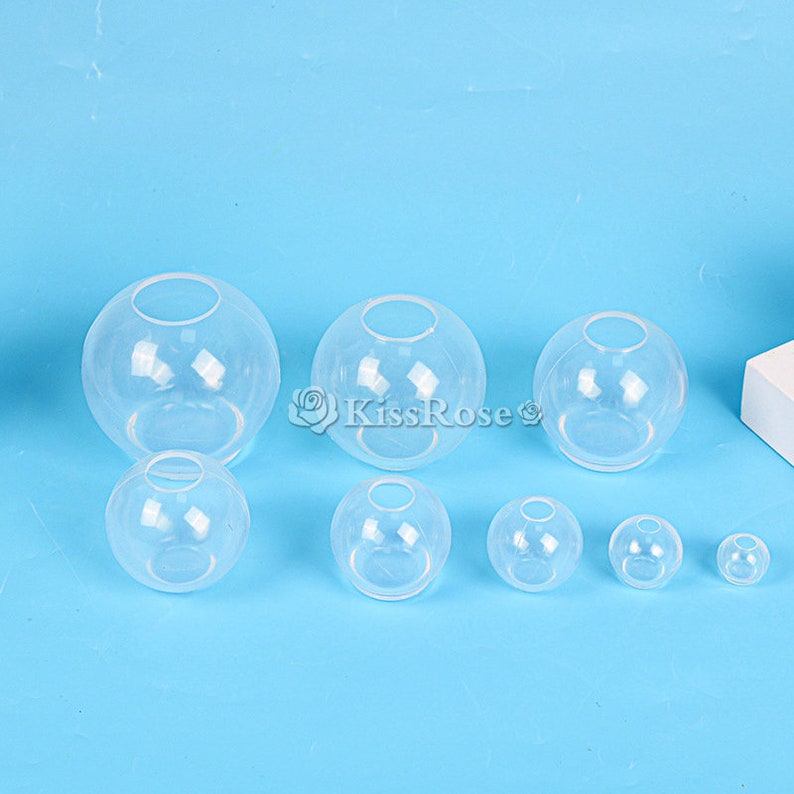High Transparent Silicone Sphere Mold-9 Sizes Sphere Resin Molds-round ...