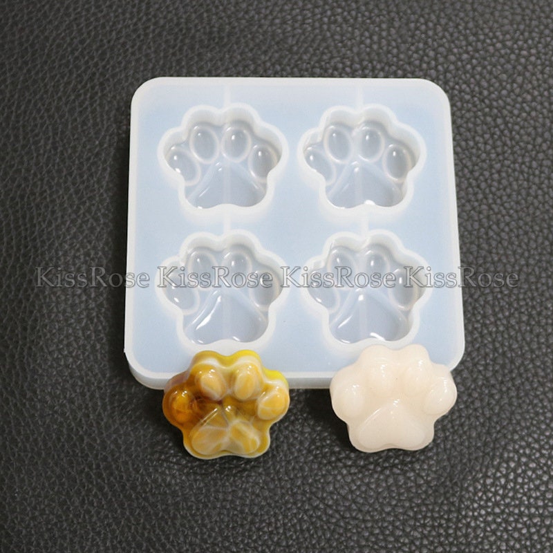 Cute Cat Paw Silicone Mold Animal Claw Resin Molds Craft Pendant Mold ...