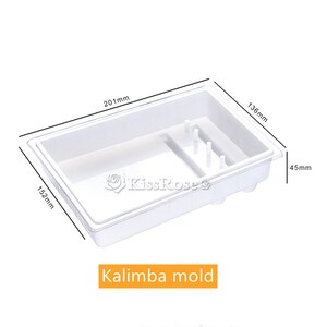 Kalimba Resin Mold-silicone Mold for Kalimba Diy-epoxy Resin Kalimba ...