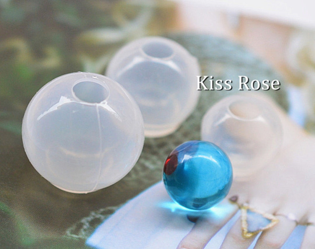 3 Sizes Sphere Silicone Molds-round Ball Resin Mold-epoxy Resin Jewelry ...