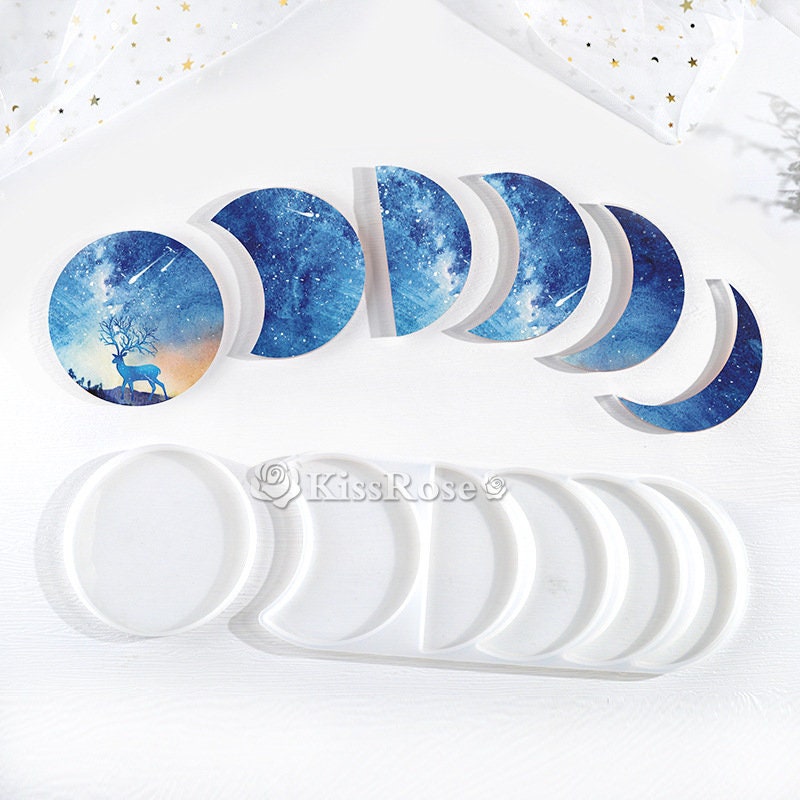 Crescent Moon Silicone Mold for Resin Craft-new Moon Shape Resin Molds ...