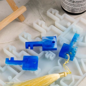 Silicone Home Key Holder Mold-epoxy Resin Key Holder Wall Mount Mold ...