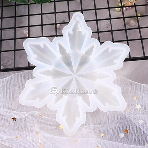 Creative Big Snowflake Silicone Mold-snowflake Resin Molds-christmas ...
