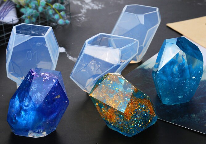 Silicone Mold Stone Silicone Mold Cabochon DIY Pendant Jewelry - Etsy