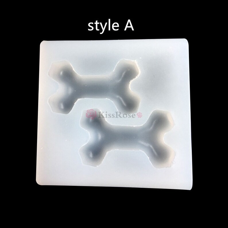 Cute Bone Shape Silicon Mold Cabochon - 1 Pc Silicone Mold - Pendant ...