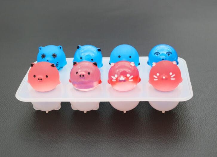 3D Chick Resin Silicone Mold Pendant Mold/cute Bear Key Pendant Mold ...