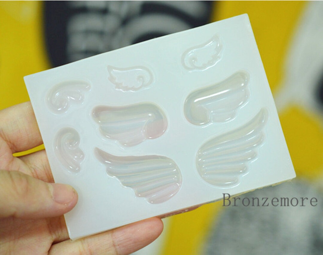 Wing Silicone Mold - Wax Casting Mold - Silicon Resin Mold - Gypsum ...