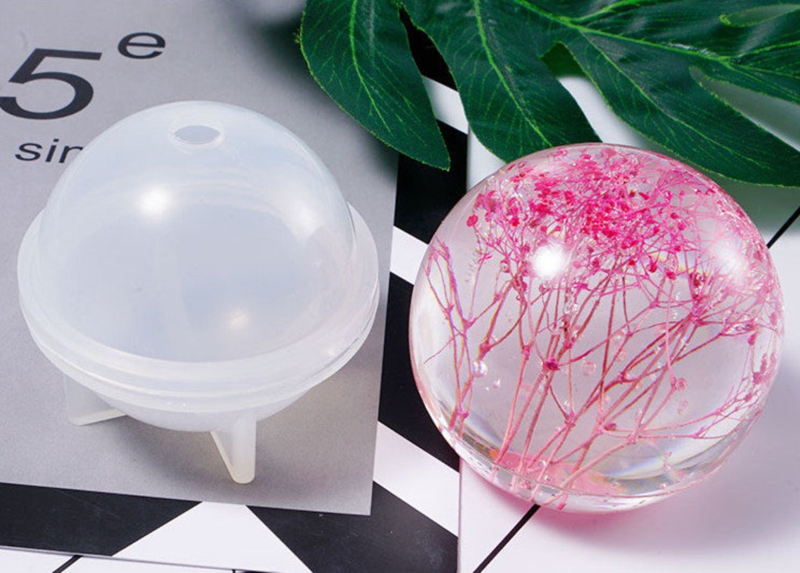 Transparent Silicone MOLD Clear Silicone MOLD Spherehigh | Etsy